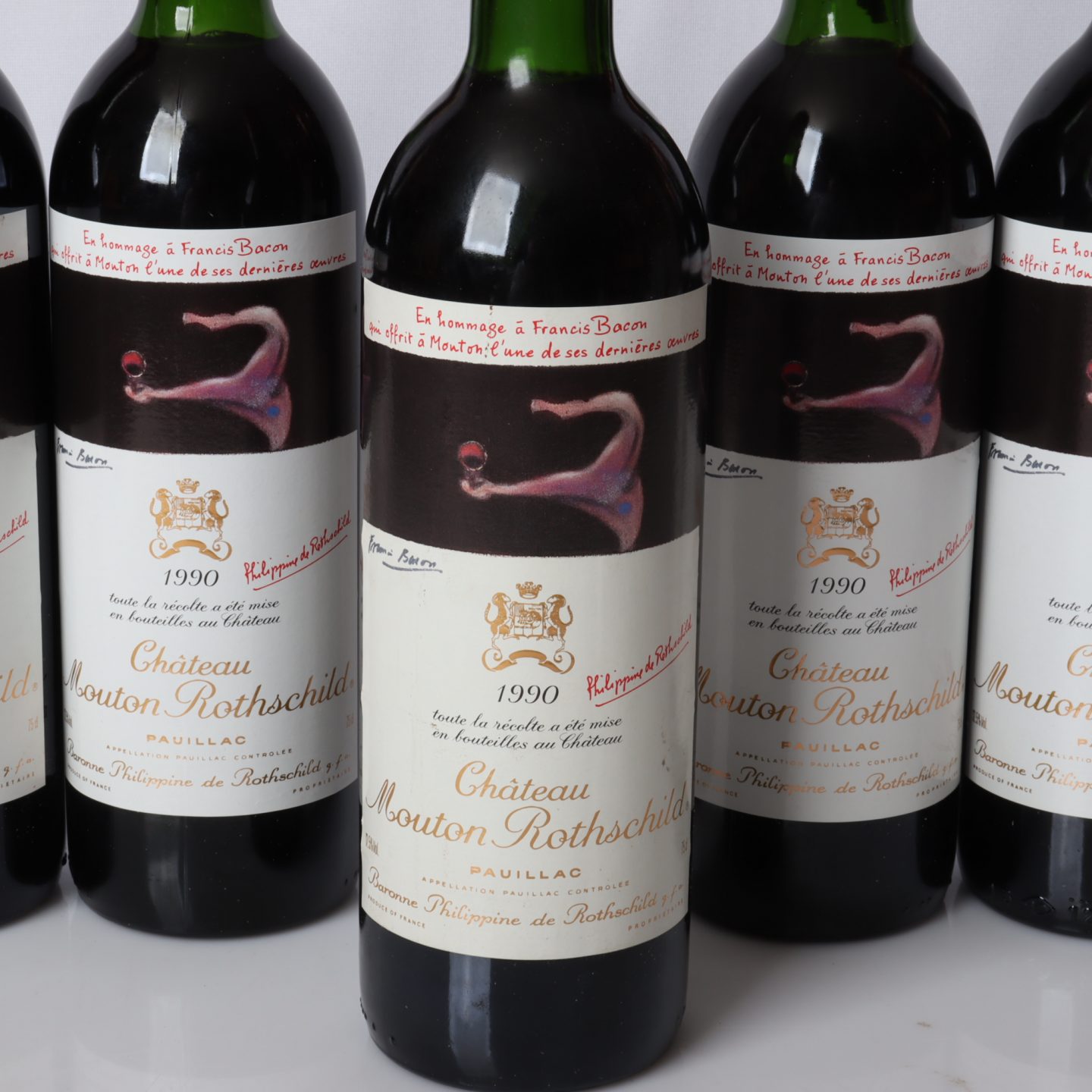 Château Mouton-Rothschild, Ch. Mouton Rothschild 1990 12er owc ...