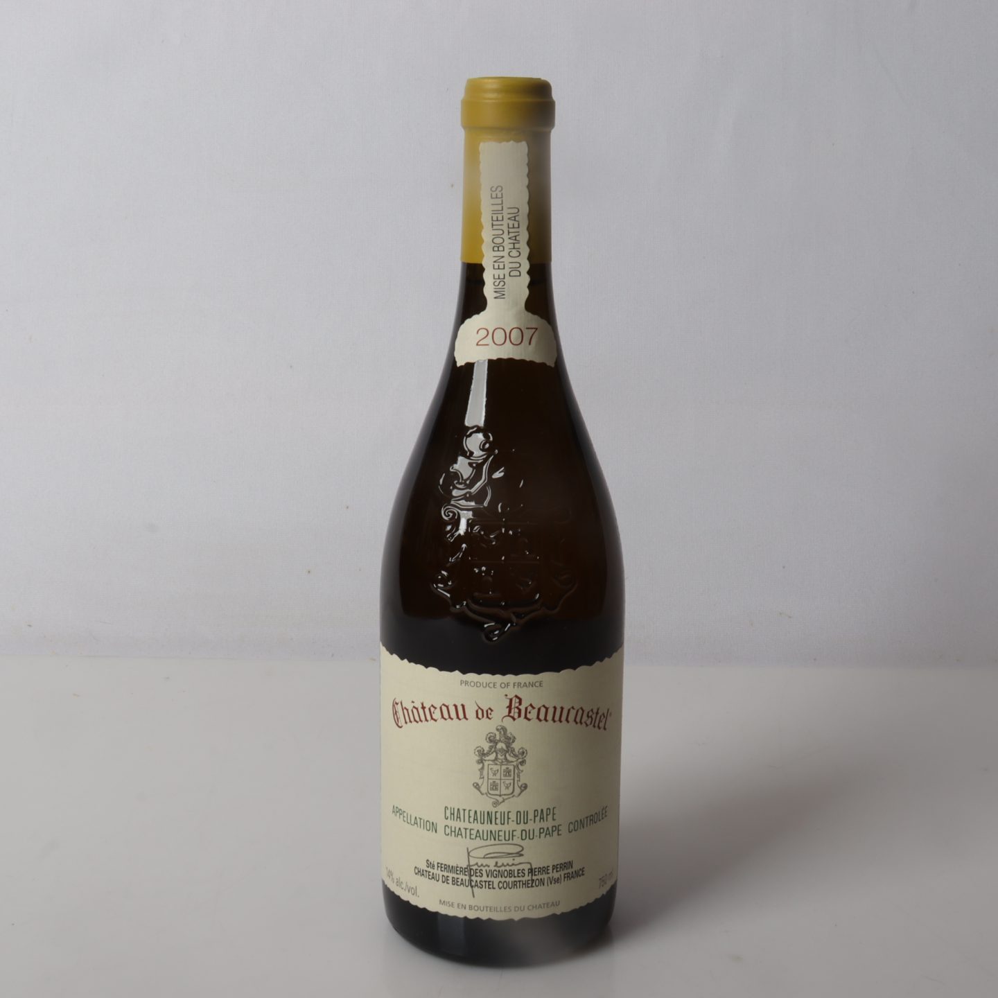 Château Beaucastel, Chateauneuf Du Pape, Blanc 2007 » WeinAuktionator