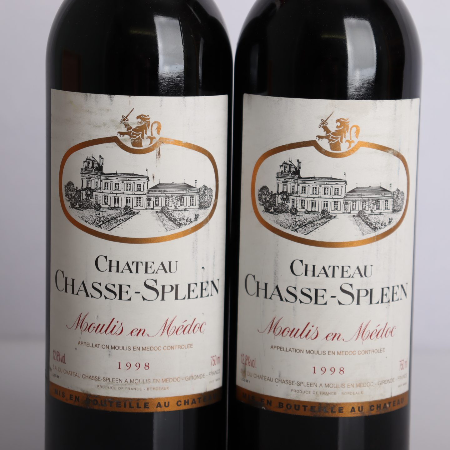 Château Chasse-Spleen, Chasse Spleen 1998 » WeinAuktionator
