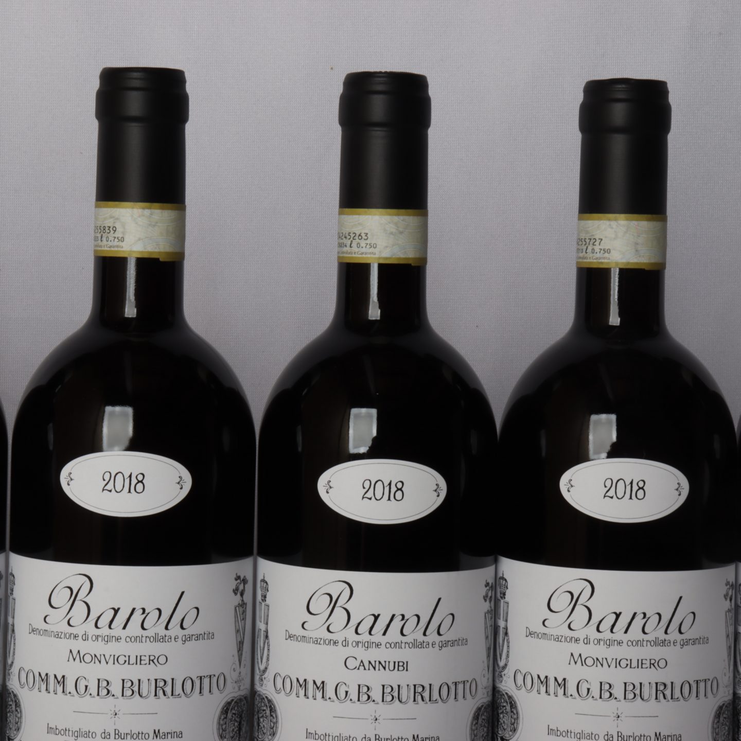 Commendatore G.B. Burlotto, Barolo, Monvigliero 2018, 6er oc ...