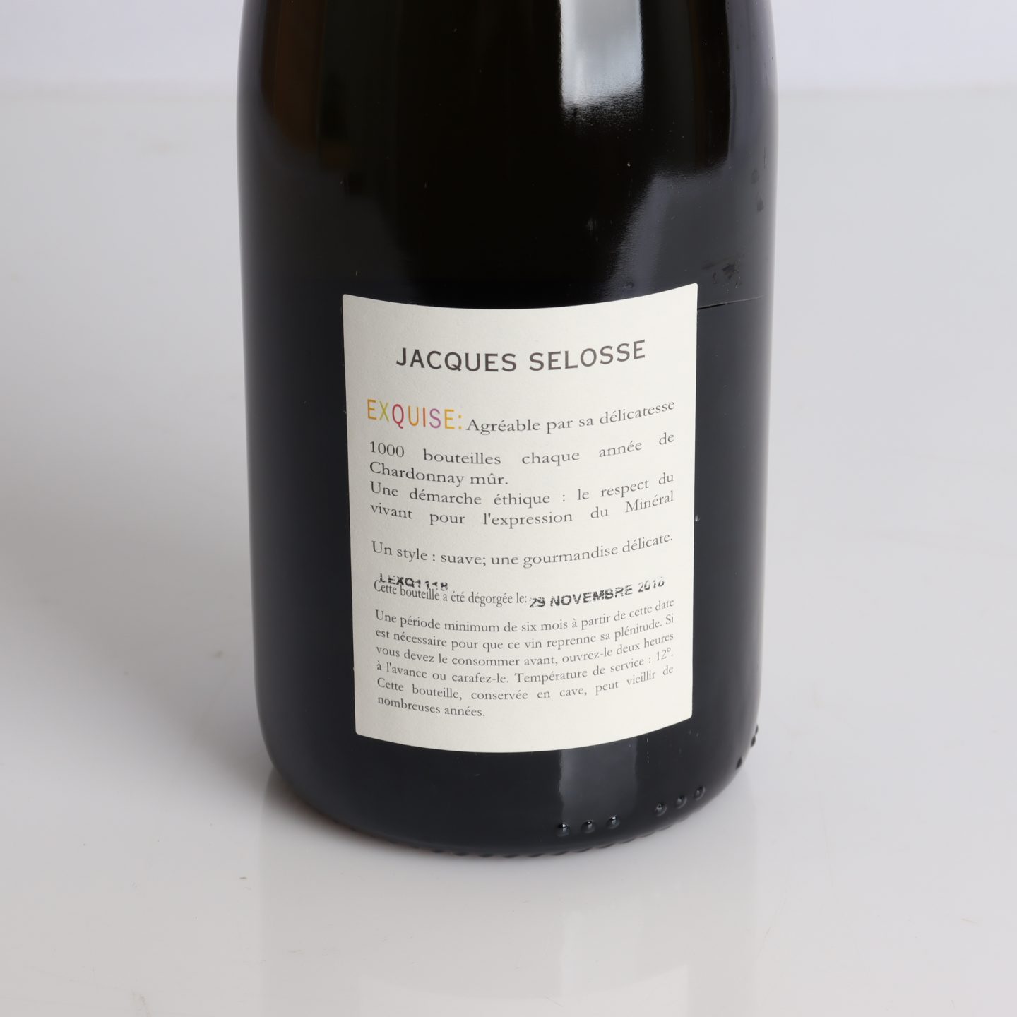 Champagne Jacques Selosse, Exquise n.V. » WeinAuktionator