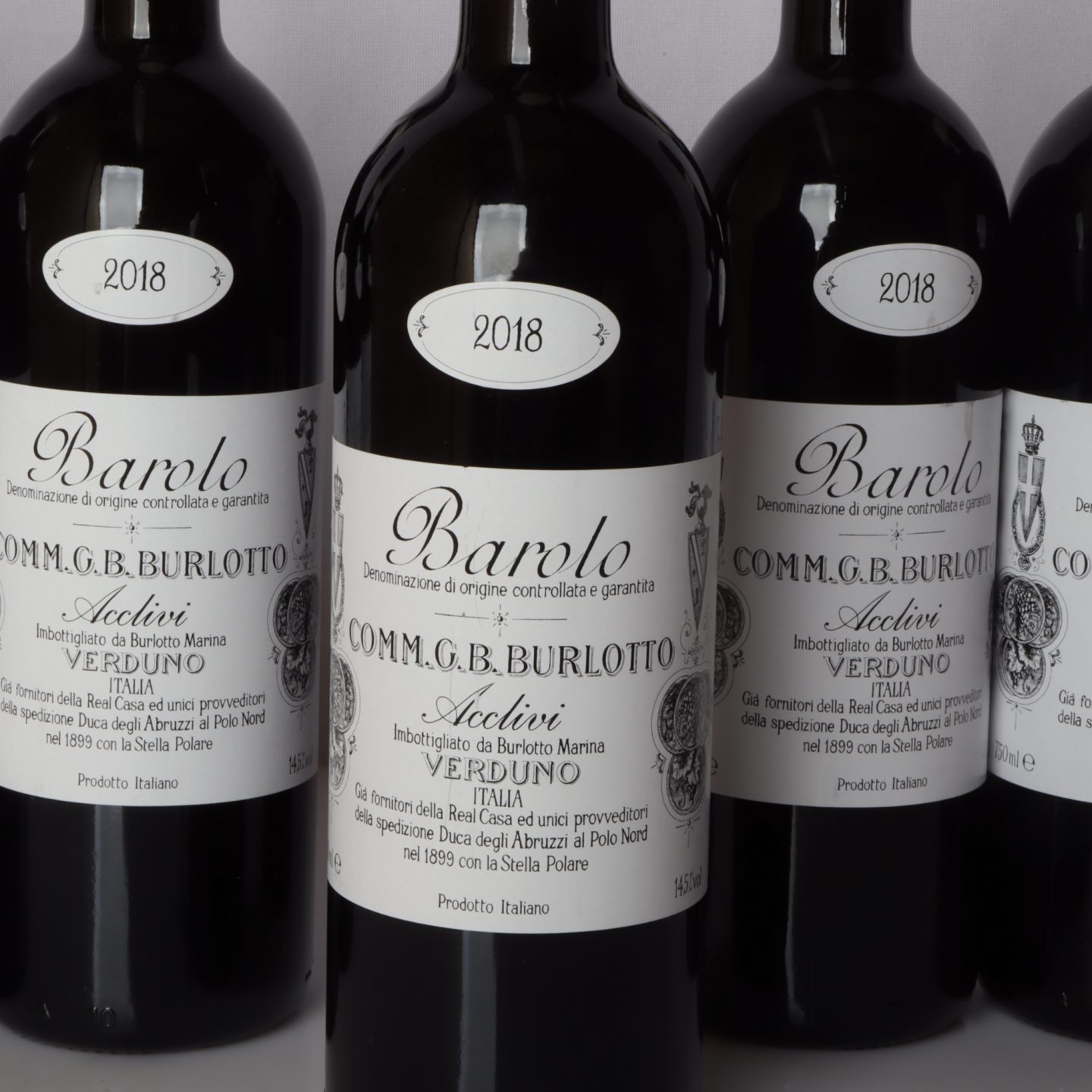 Commendatore G.B. Burlotto, Barolo, Acclivi 2018, 6er Originalkarton ...